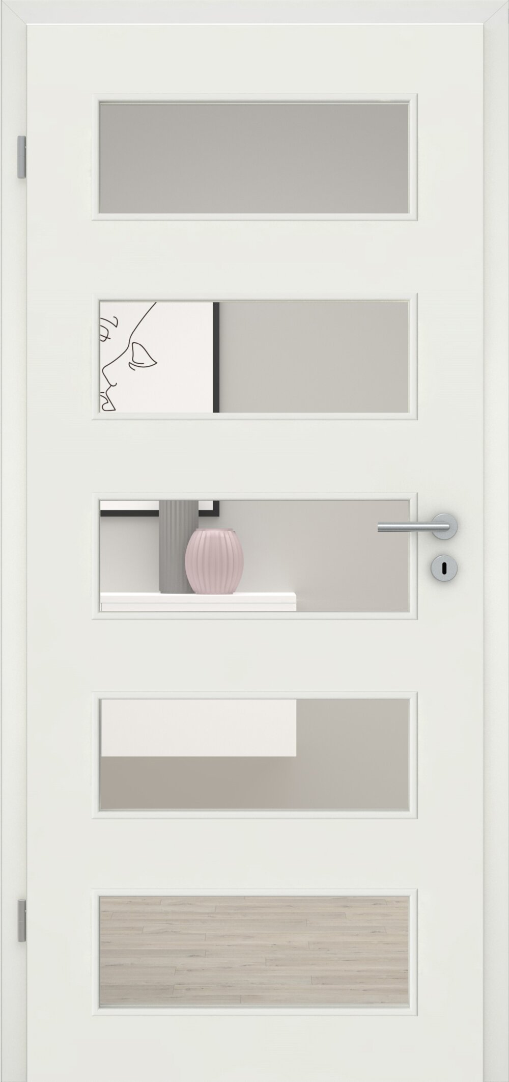 Glatte Tür Weißlack 1.0 RK - jetzt informieren | LOBO HOME