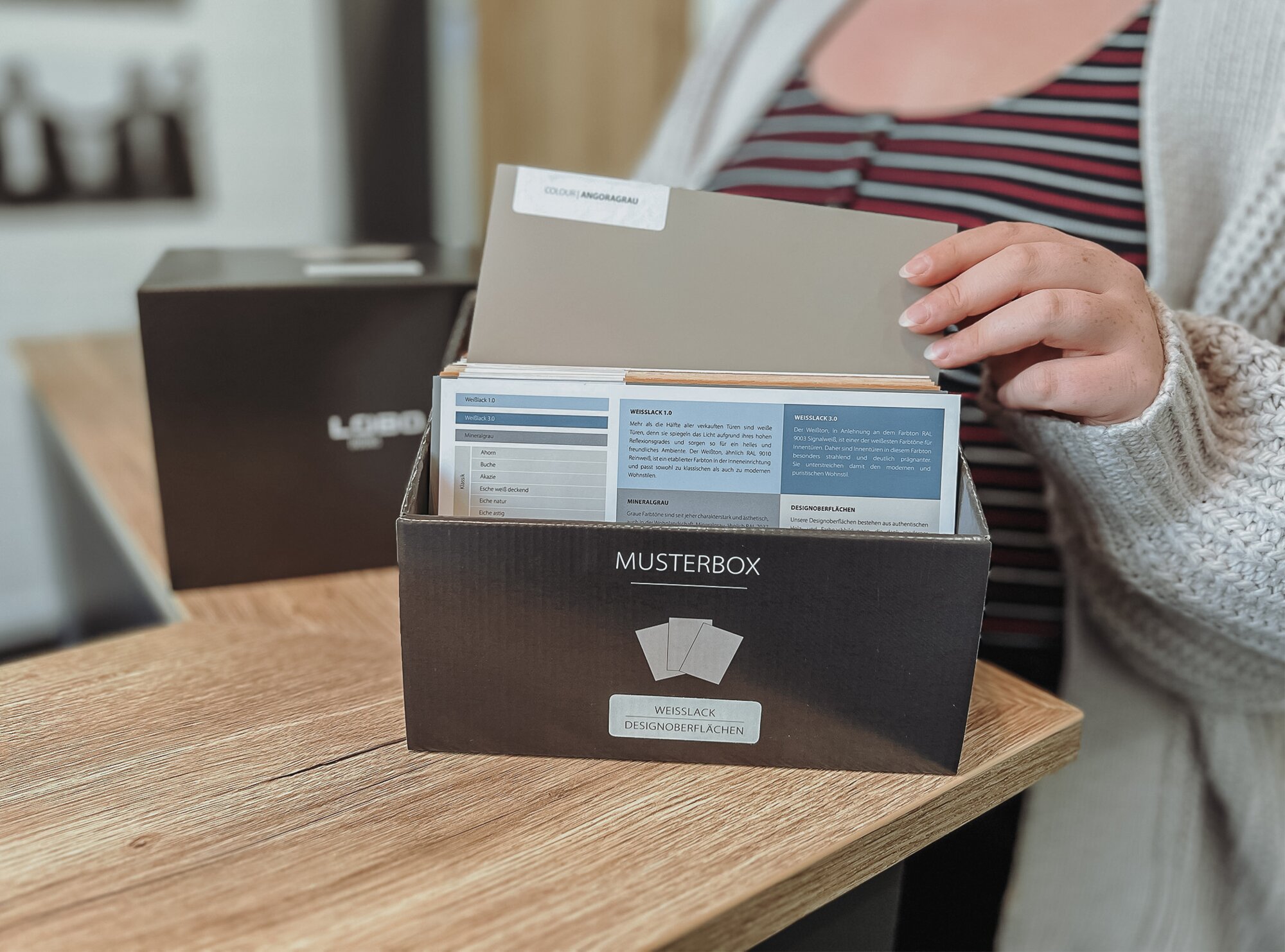 Musterbox Musterbox Echtholz - jetzt informieren | LOBO HOME